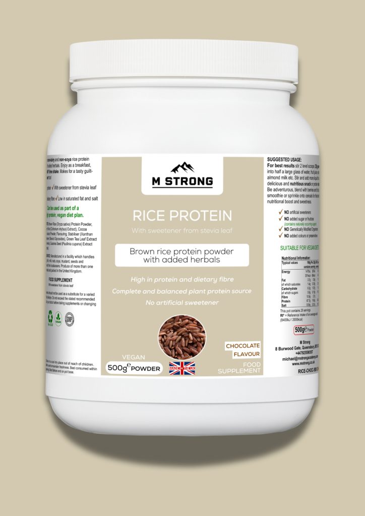 RICE PROTEIN | M STRONG