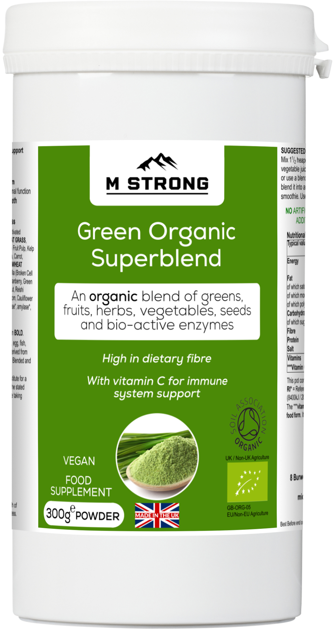 Green Organic Superblend | M STRONG